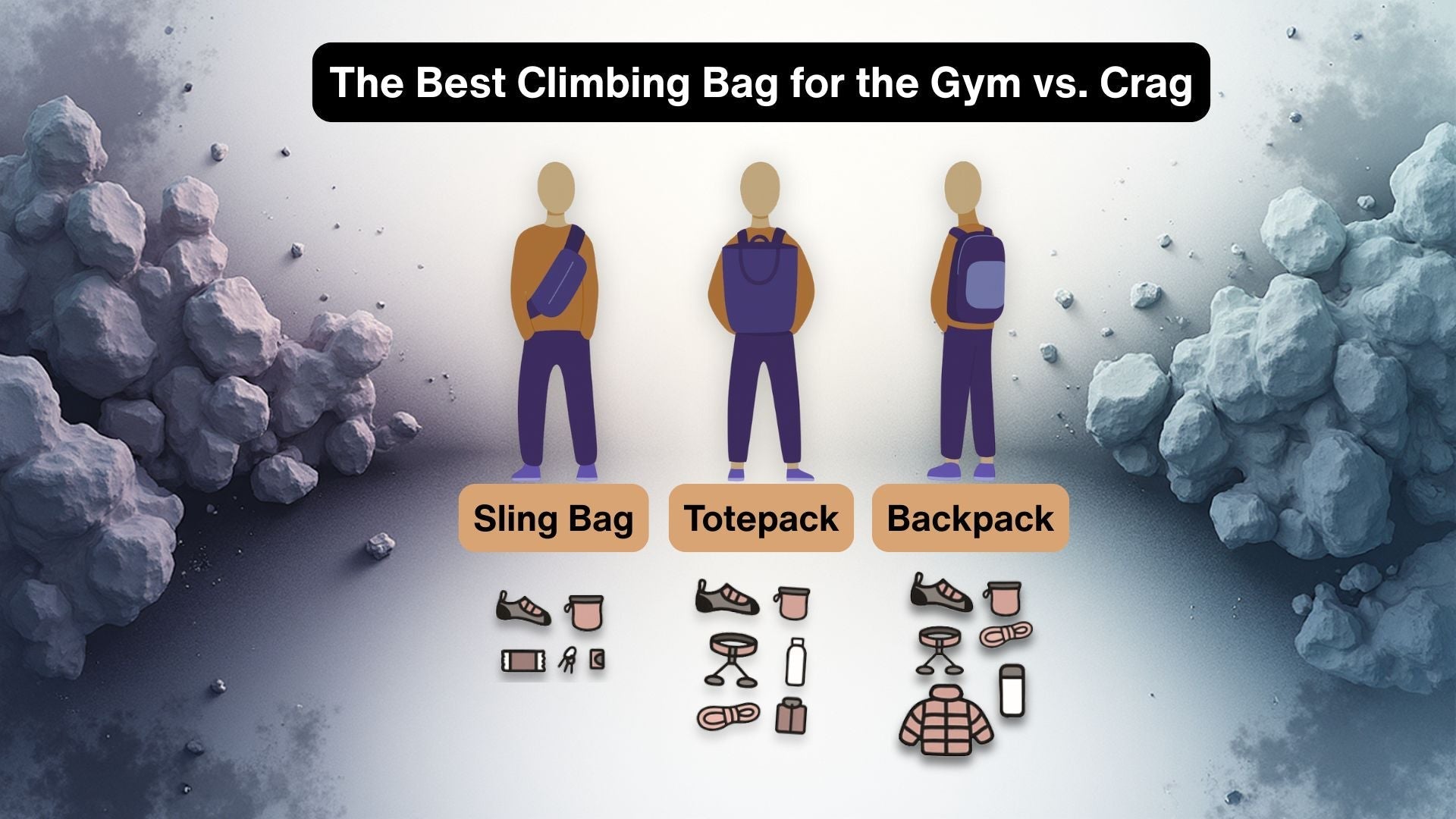 Best Climbing Bag for the Gym vs. Crag (2026 Guide) – Megabeta Climbing
